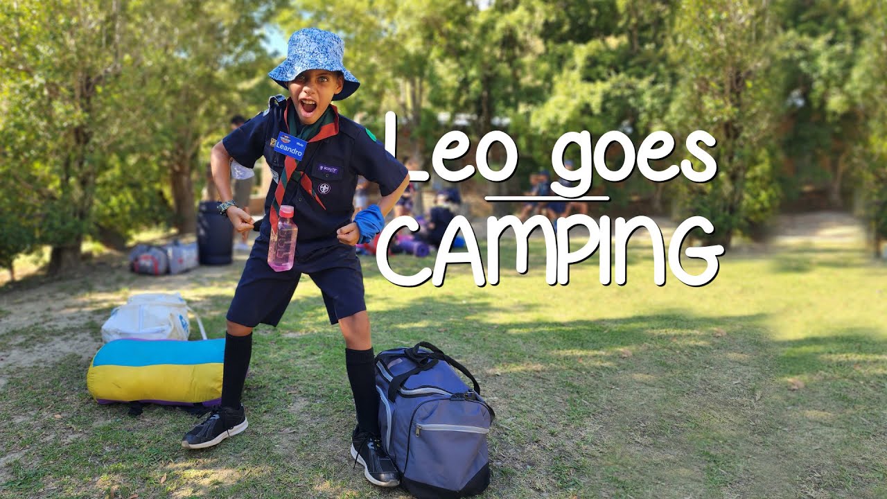 Leo Goes Camping with Scouts - YouTube