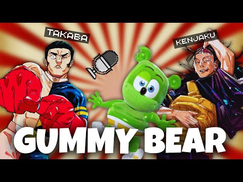 Gummy bear IITakaba vs Kenjaku Dance TikTok vercion