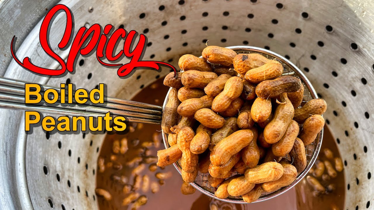 Spicy Boiled Peanuts Recipe - YouTube