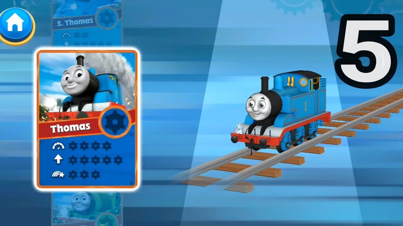Thomas mulai beraksi - gameplay Thomas & friends for android - YouTube