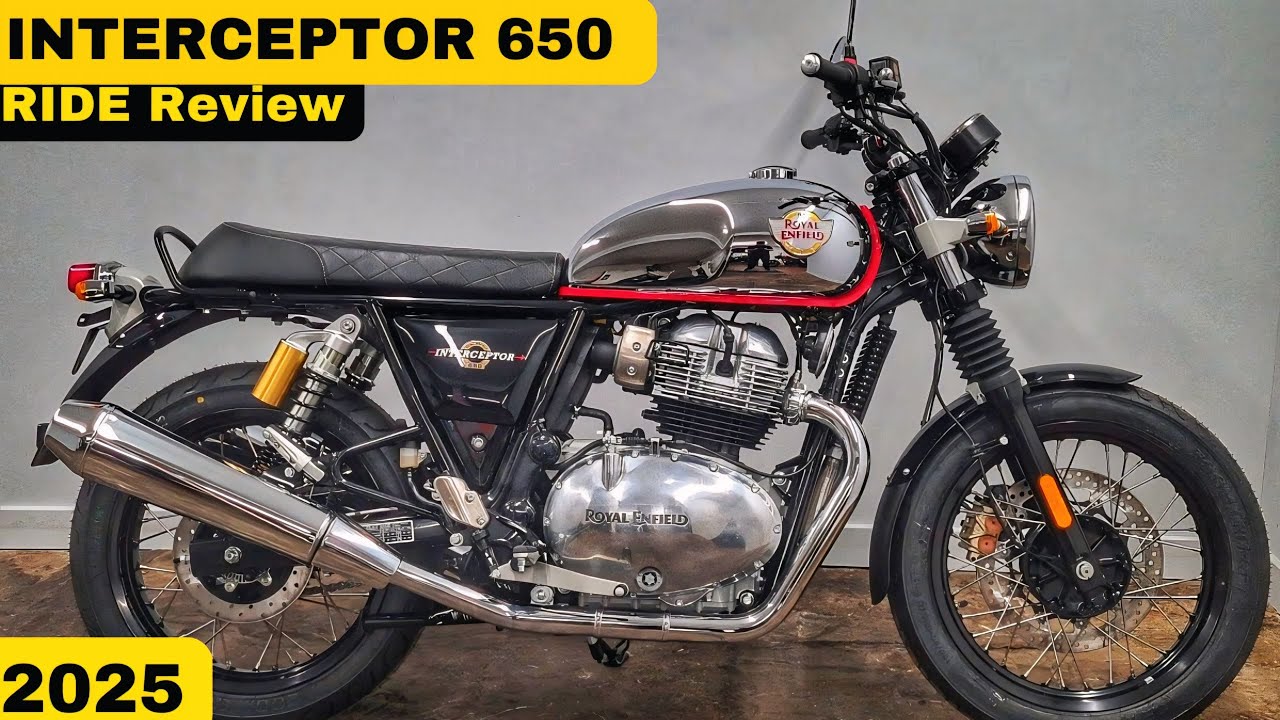 RE Interceptor 650 2025 Ride Review | Acceleration Test - YouTube