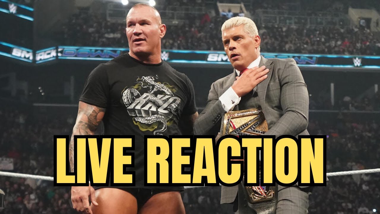 WWE SMACKDOWN - LIVE REACTION - YouTube