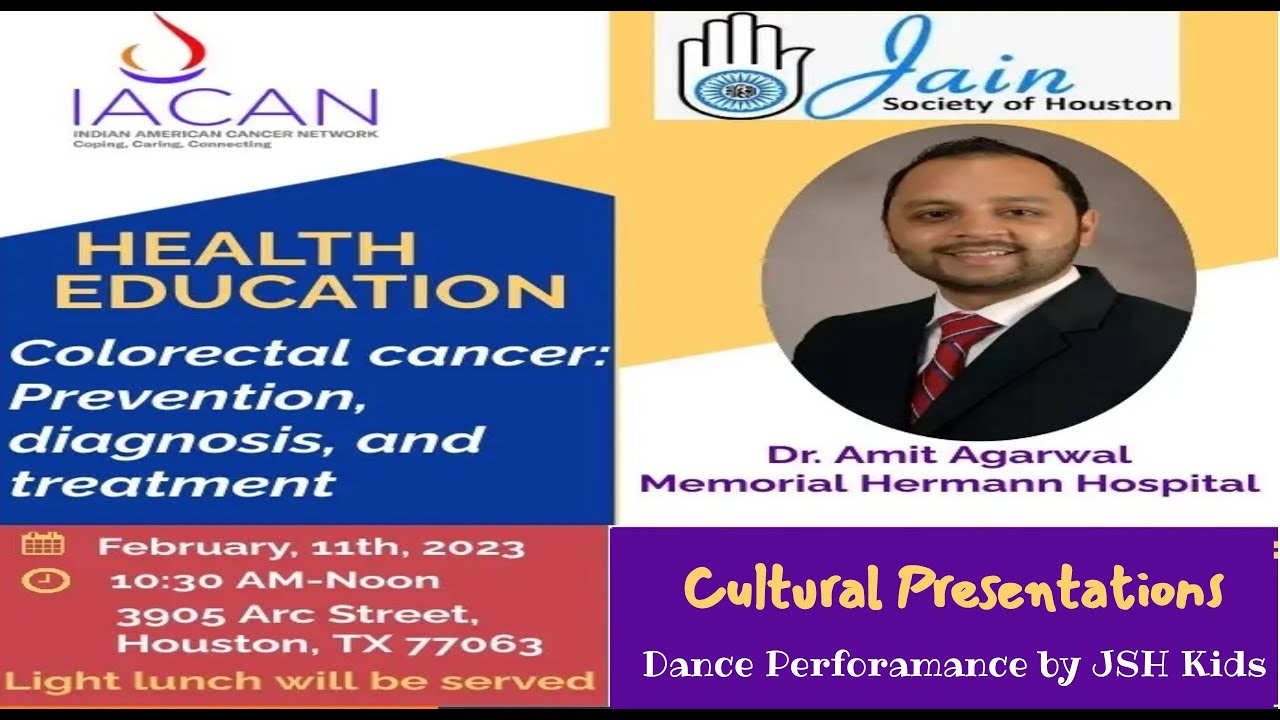 Health Education @JSH: Colorectal Cancer by Dr. Amit Agarwal - YouTube