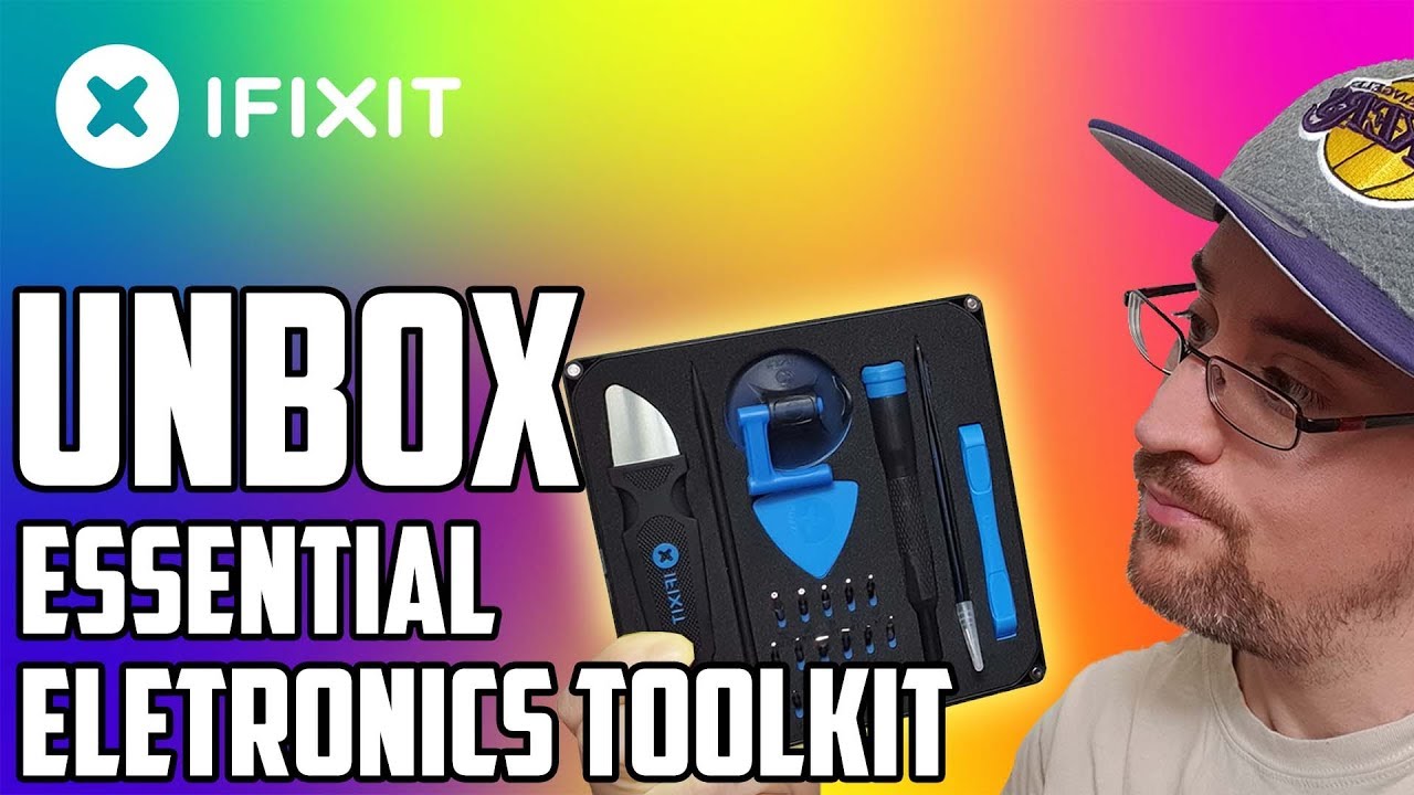 iFixit Essential Eletronics Toolkit - Unbox - YouTube