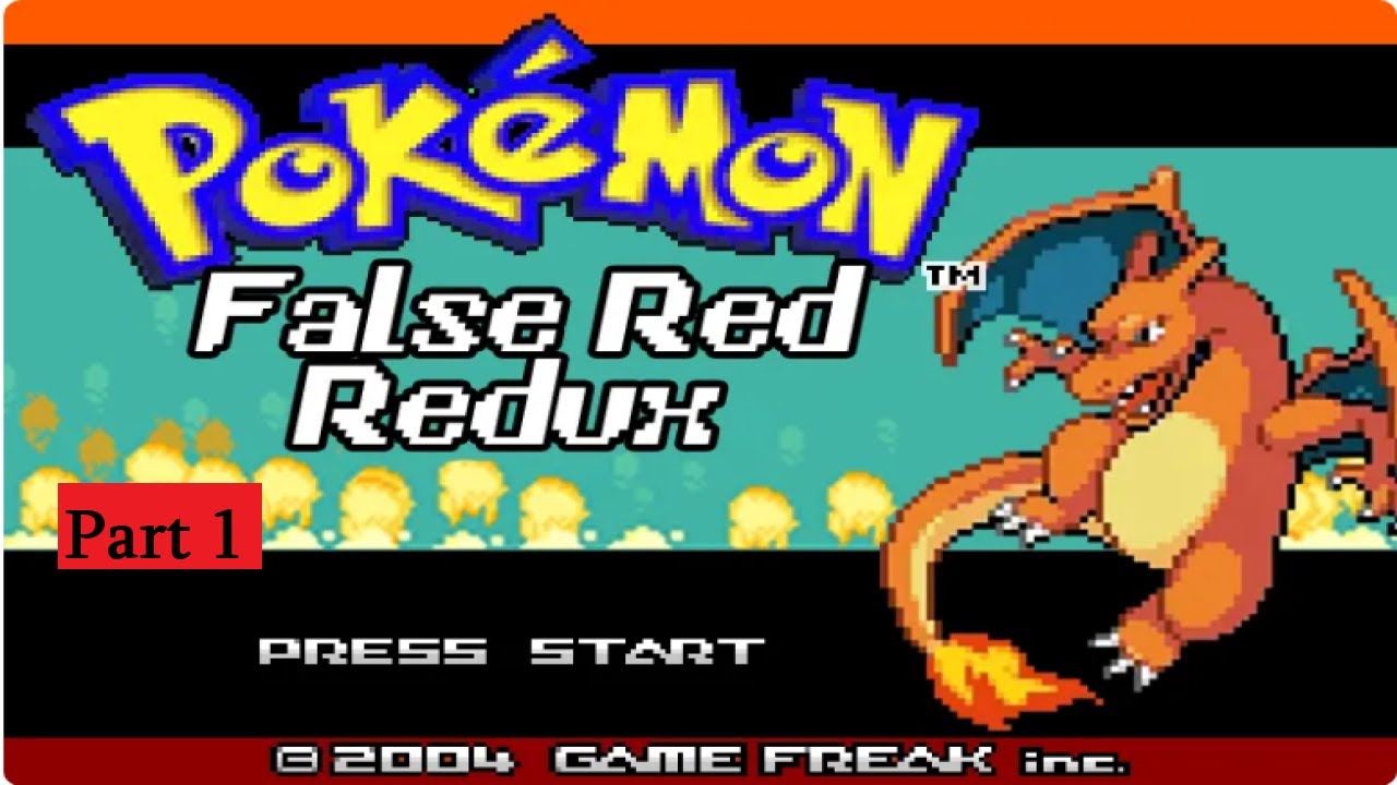 Pokemon False Red Redux (GBA Rom Hack) - Playthrough - Part 1 - YouTube