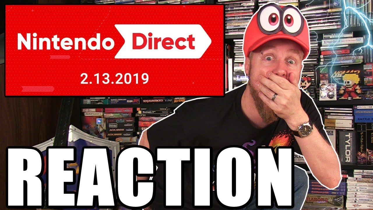 NINTENDO DIRECT REACTION - Happy Console Gamer - YouTube