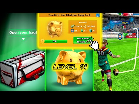 Football Strike - PIGGY BANK LEVEL 9! | 16,500 CASH!