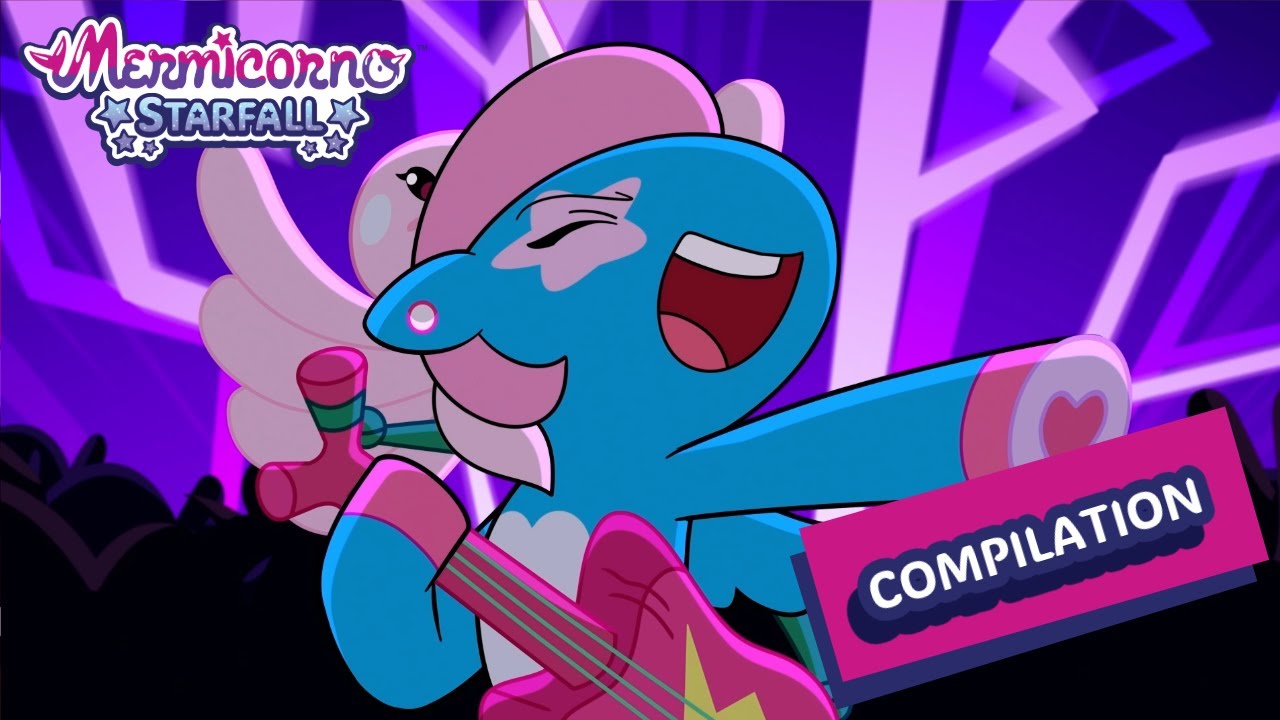🎶 BEST SONGS Part 3 | Cartoon For Kids | Mermicorno: Starfall - YouTube