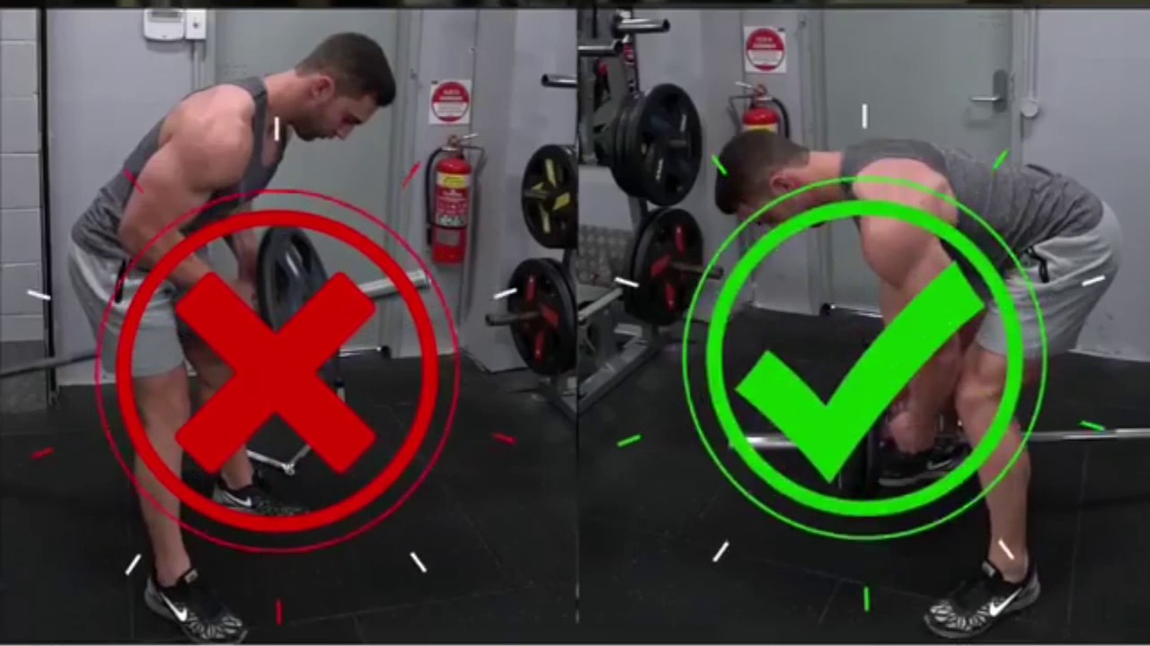 T-bar row for back selective workout (right and wrong). - YouTube
