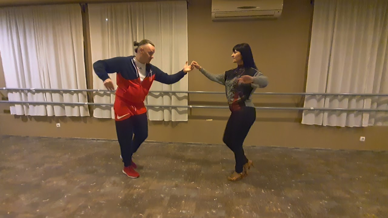 Salsa partner work intermediate level - slow motion 💃 / 23.01.2020 ...