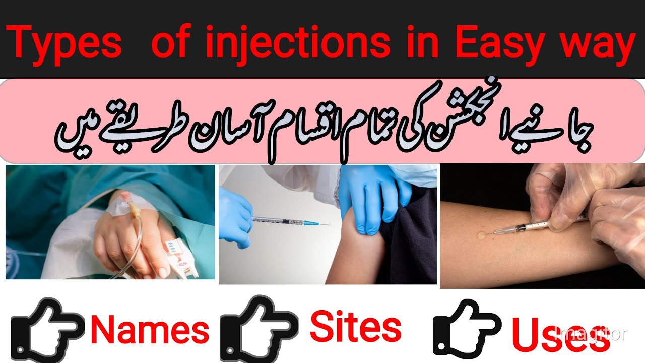 all injection types | injections sites | uses Dr.yasir info - YouTube