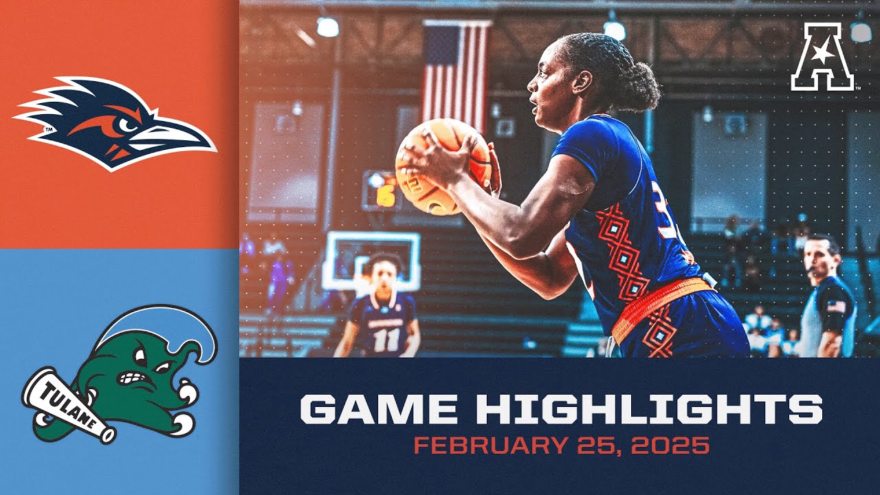 Game Highlights: UTSA vs. Tulane (Feb. 25, 2025) - YouTube