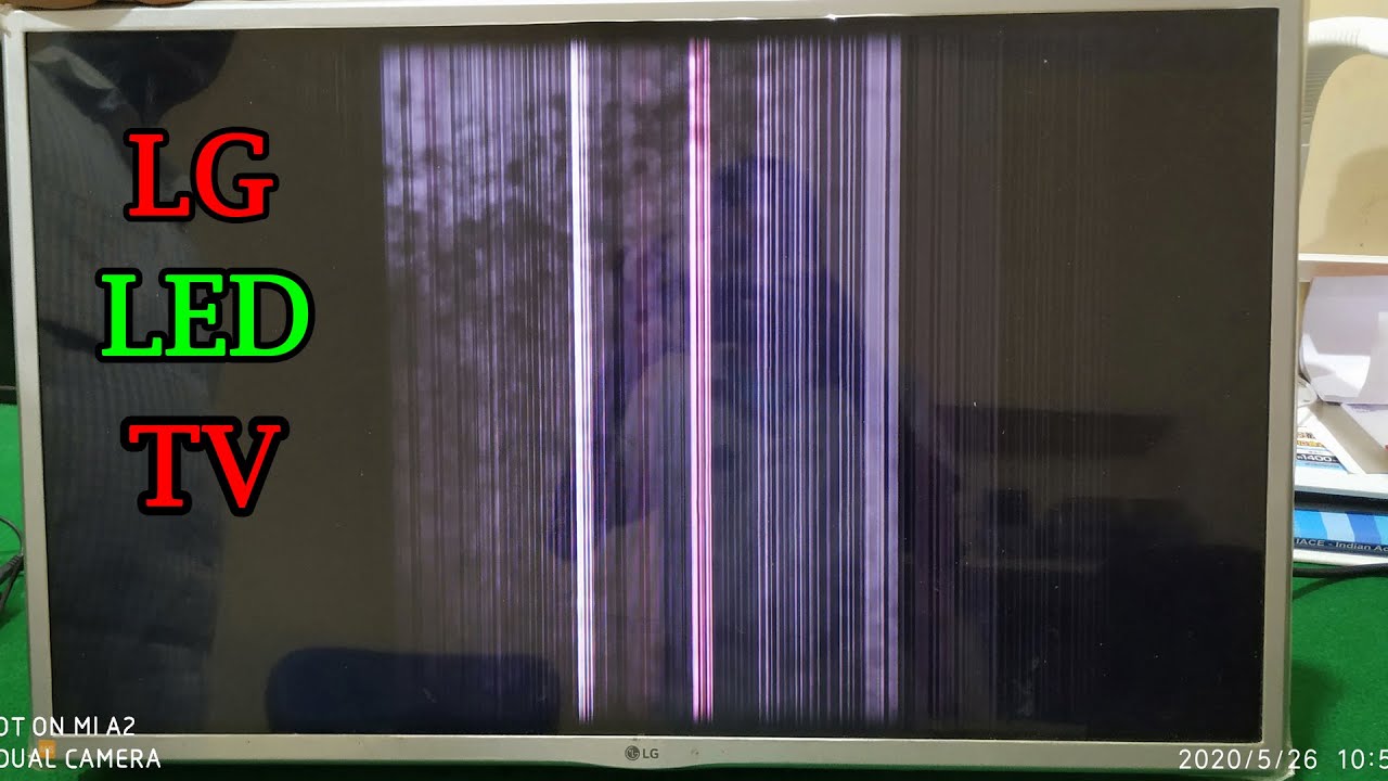 LG LED TV 32LJ523D-TA NO DISPLAY AND VIRTICAL LINE BAR REPAIRING ...