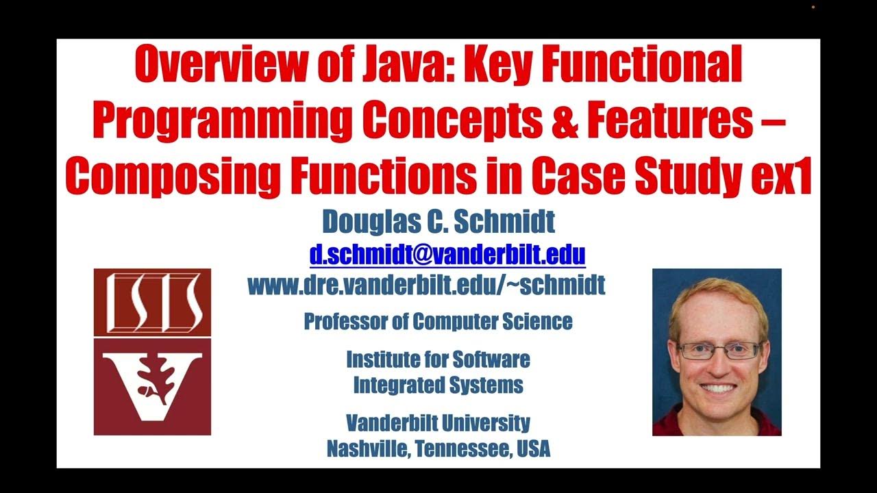 Overview of Java: Key Functional Programming Concepts & Features -- Case Study ex1 - YouTube