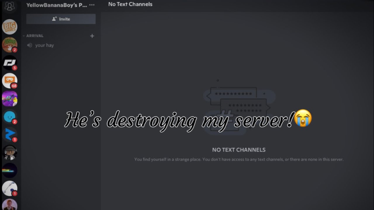 My Discord Server got Hacked :( - YouTube