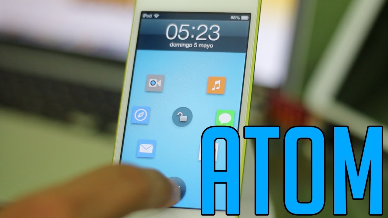Atom: Tweak para desbloquear iPhone & iPod Touch - YouTube