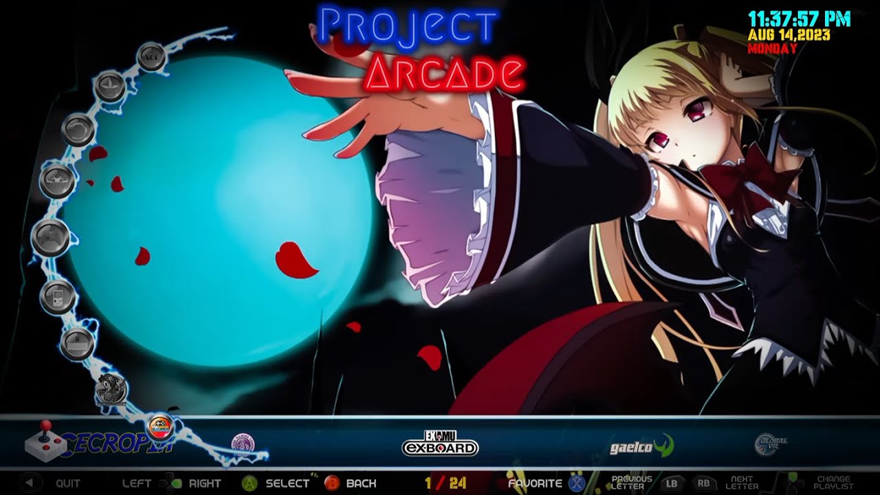 PROJECT ARCADE 2.3 Settings and Playlist Update | RetroFE - YouTube