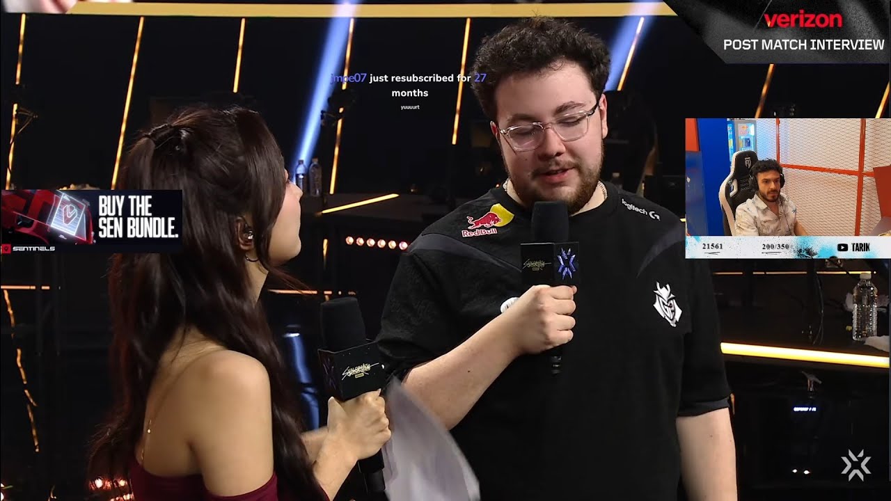 G2 Leaf Post Match Interview vs EDward Gaming | Valorant Champions ...