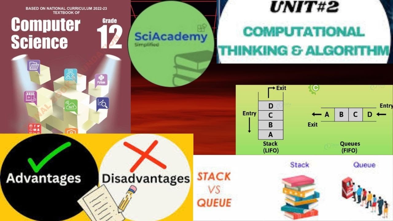 Stacks | Queues | Advantages and Disadvantages | Examples of Stacks and ...