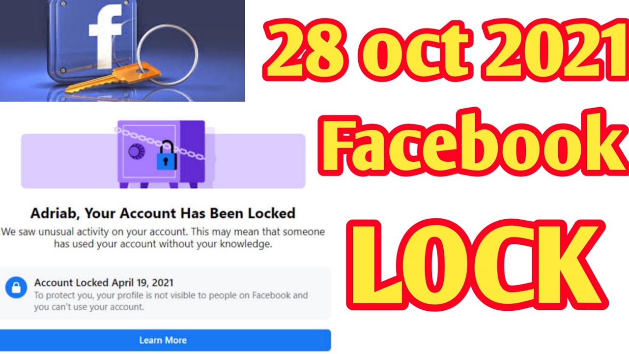 28 OCT 2021 FACEBOOK ACCOUNT LOCK FAST PROTECT - YouTube