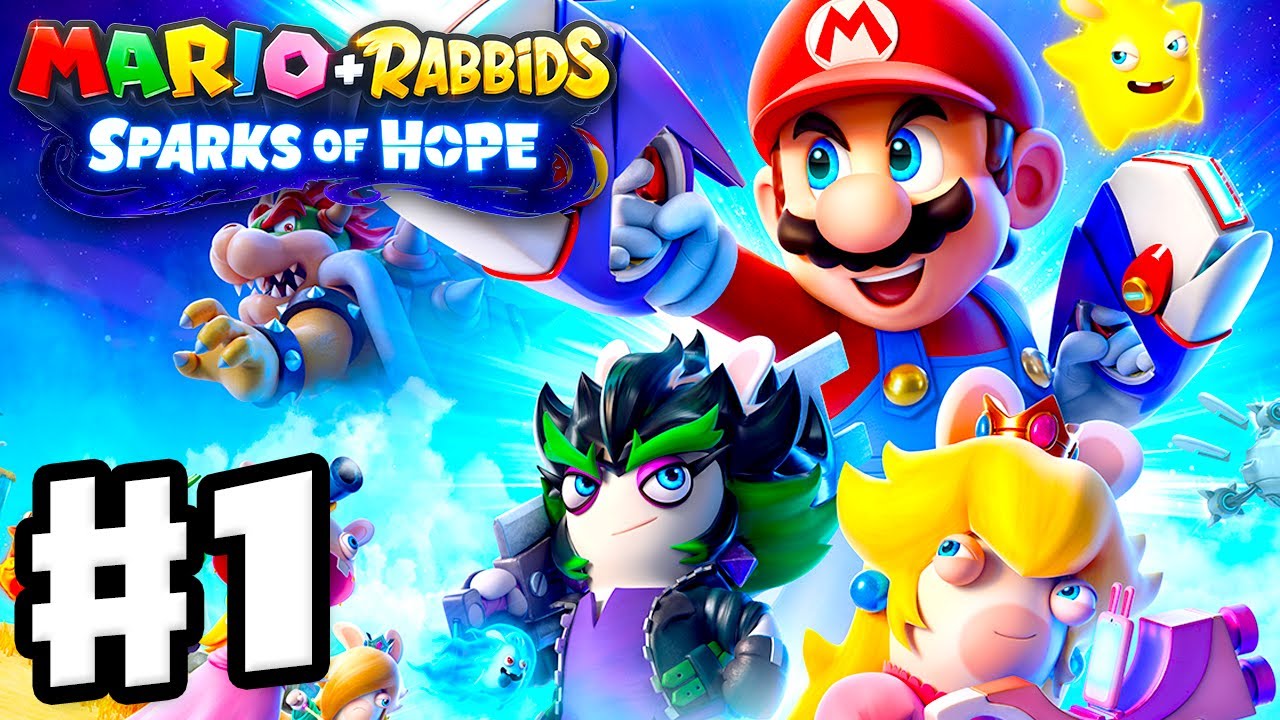 Mario + Rabbids Sparks of Hope - Gameplay Walkthrough Part 1 - Prologue ...