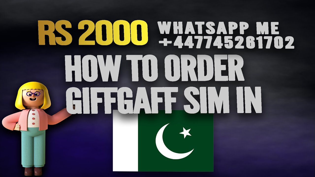 How to Order Giff Gaff Sim In Pakistan 3 Days Delivery to you Home ...