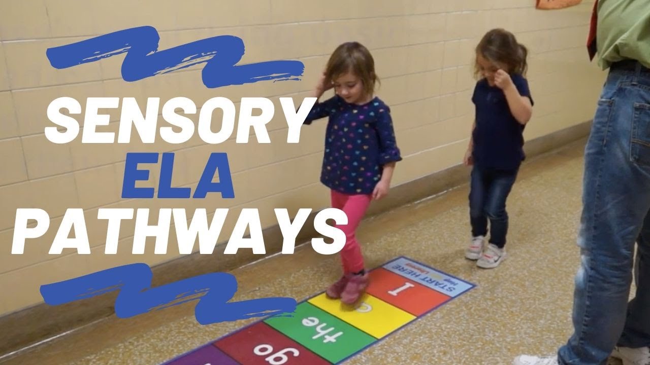 Sensory Hallway for Literacy - YouTube
