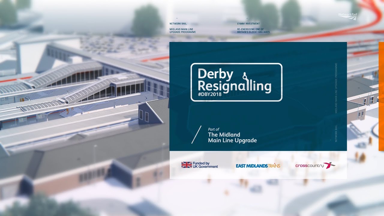 Network Rail / Derby Resignalling - YouTube