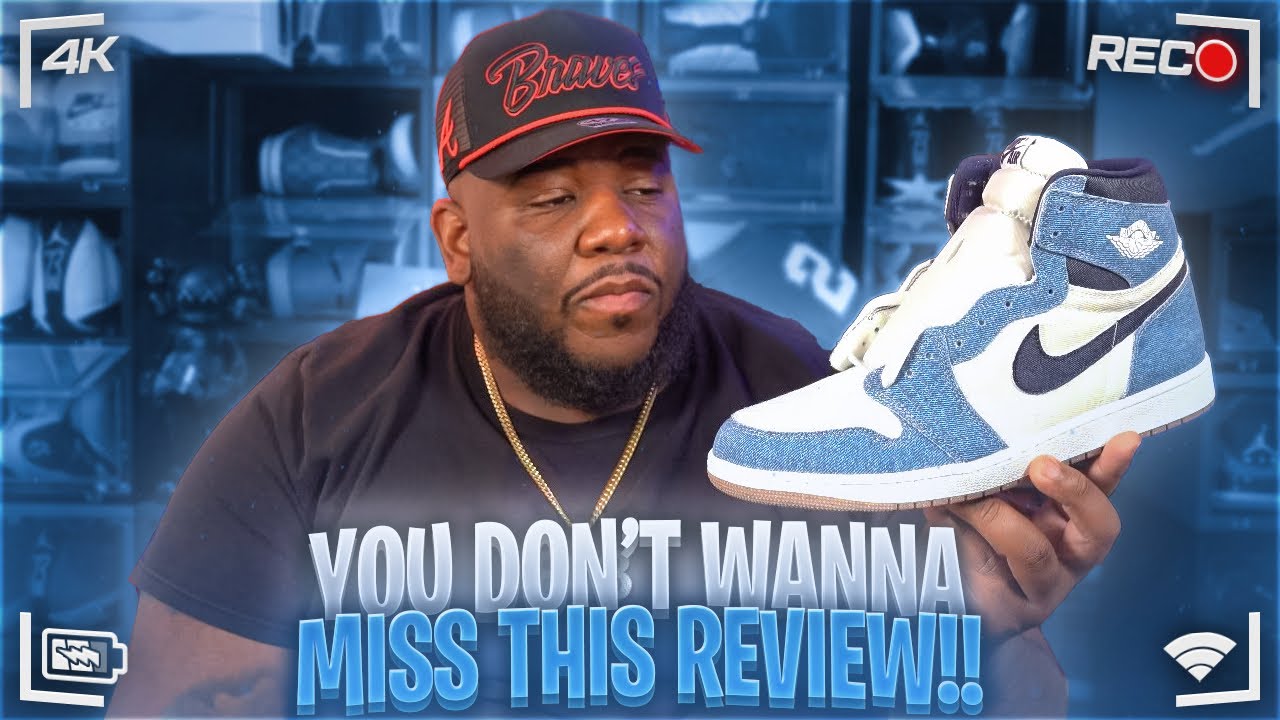 EARLY FIRST LOOK: AIR JORDAN DENIM OG 1s - YouTube