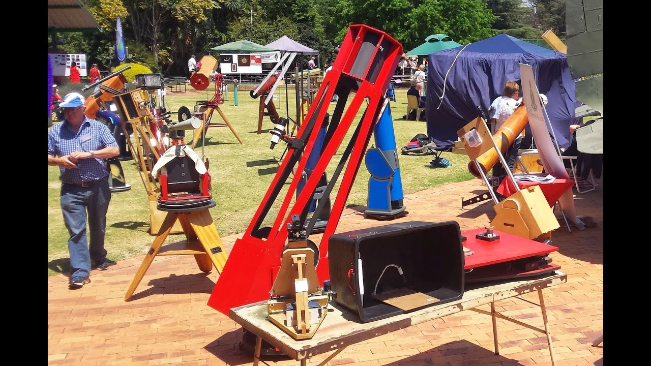 Scope X2016 - Home made telescopes and rocket motor firing - YouTube