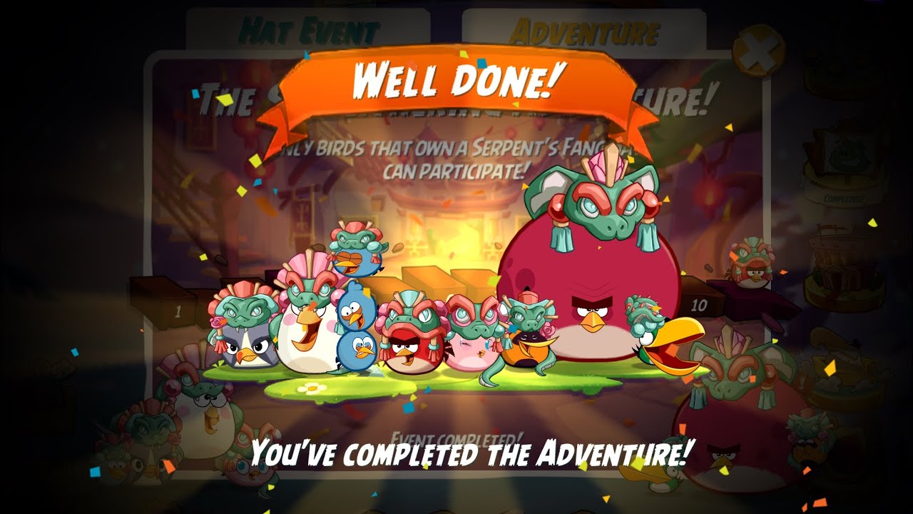 Angry Birds 2 AB2 - The Slithering Adventure (Level 6 - 10) - Jan 2025 ...