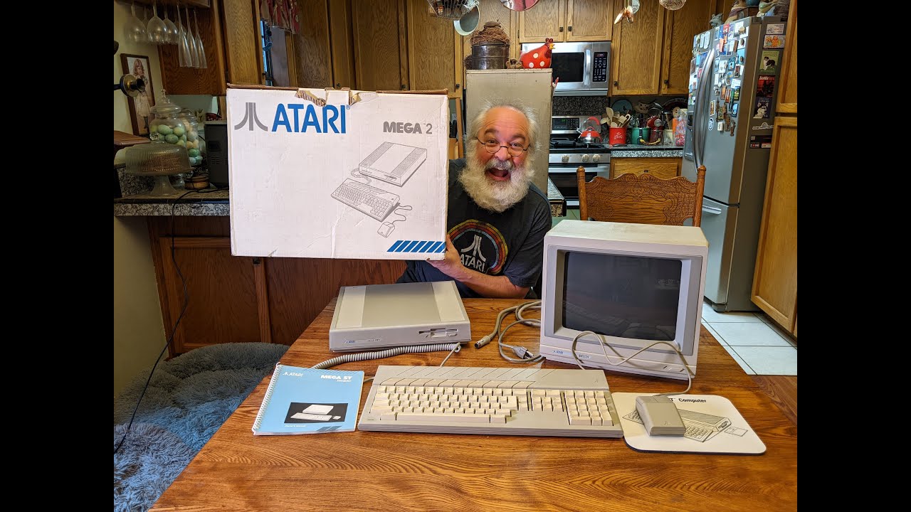 Atari Mega ST2 - Boot & Demo - Mega 2 - SC1224 - ST - Jack Tramiel - Retro Computer - Vintage ...