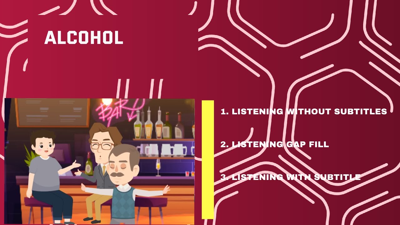 Listen & Speak English - English in a minute - Alcohol - YouTube