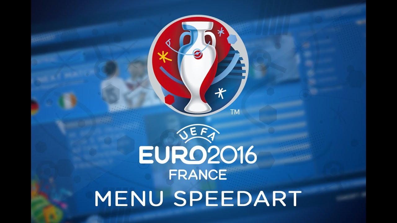 Euro 2016 Qualification Central Menu - Speedart #8 - YouTube