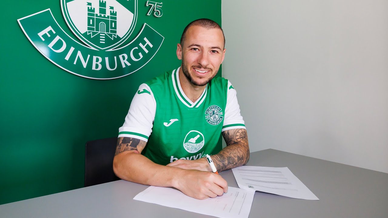 Adam Le Fondre: First Hibs Interview | Hibernian FC - YouTube