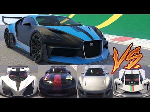 GTA 5 - Top Speed Drag Race (Truffade Thrax vs Top 20 Super Cars) - YouTube