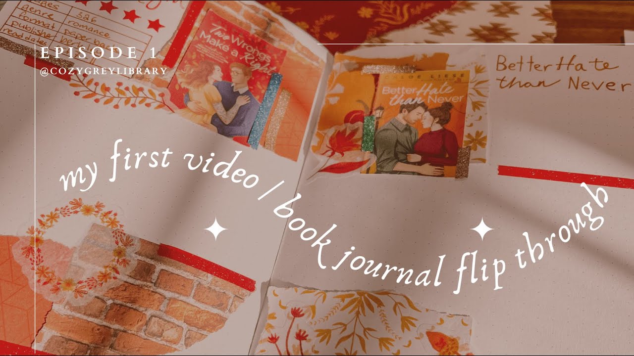 My 2023 Book Journal Flip-Through | First Video Ever! - YouTube