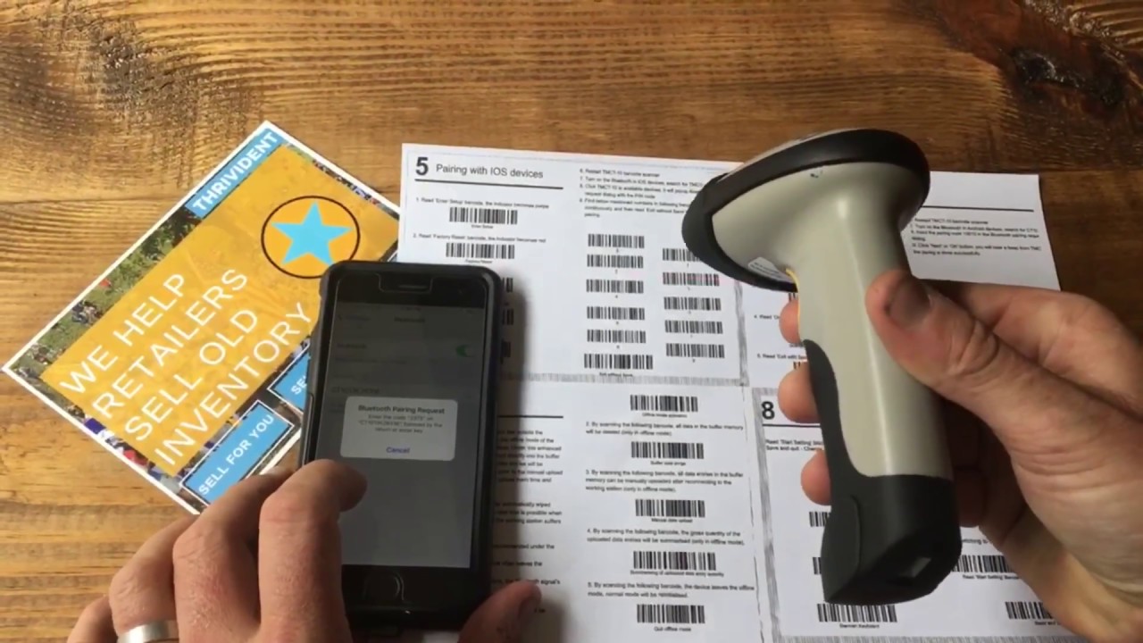 Sync Bluetooth Scanner To Your Smartphone - YouTube