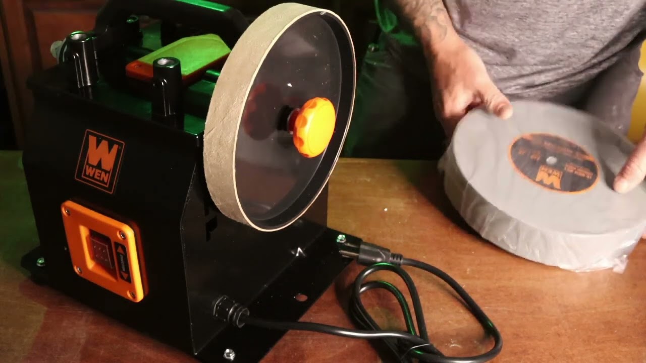 WEN Wet/Dry Sharpening System Unboxing and Demonstration - YouTube