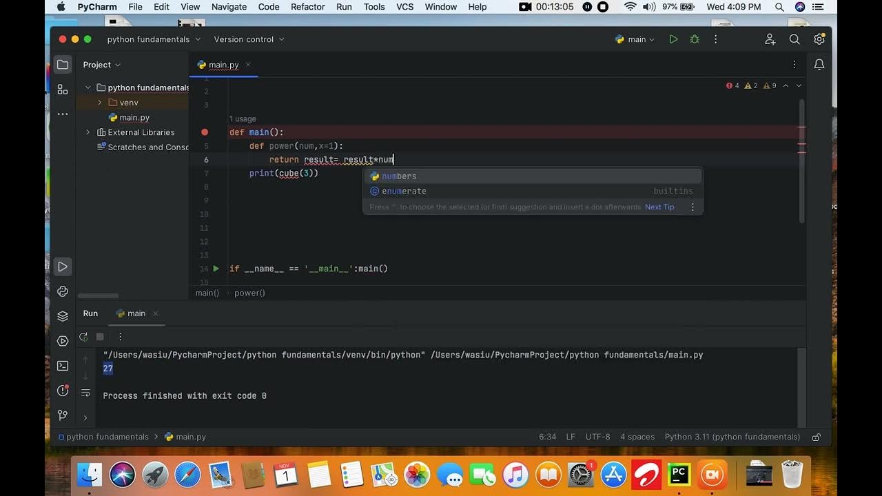 Fundamentals of Python(2) - YouTube