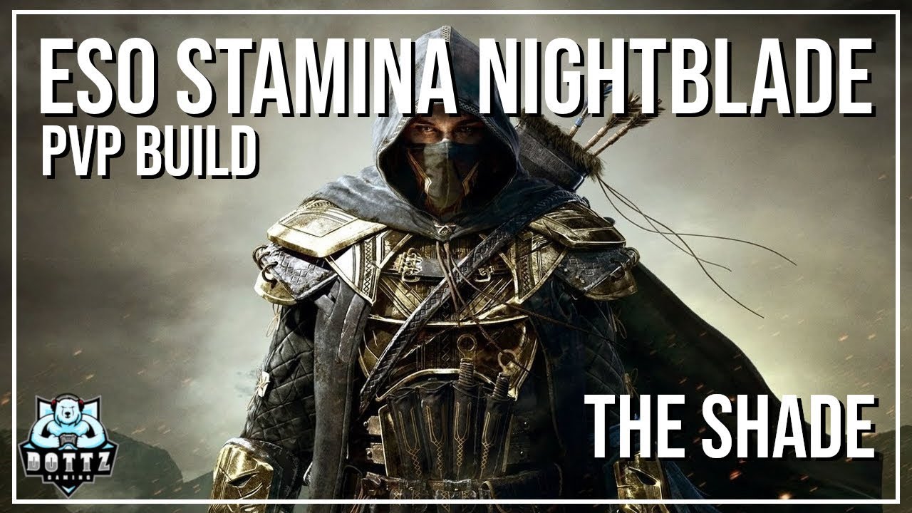 ESO Stamina Nightblade PvP Build - The Shade - Murkmire Patch - YouTube