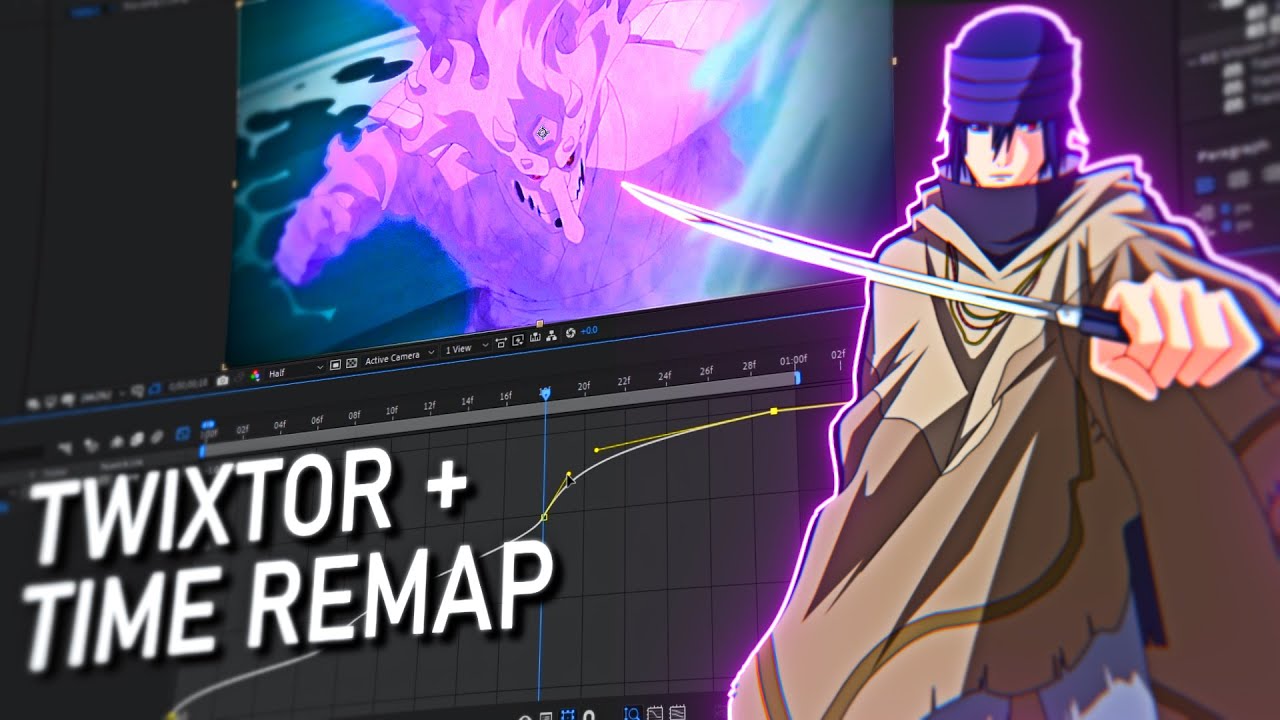 After Effects AMV Tutorial - Twixtor + Time Remap | anbu.visuals - YouTube