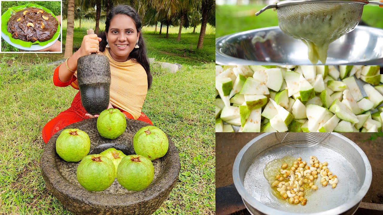 GUAVA HALWA | Koyyapala Halwa Recipe | Banana Leaf Cooking - YouTube