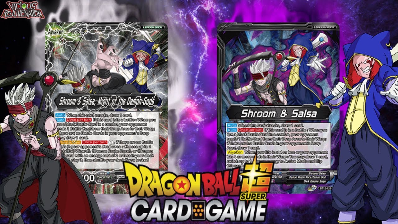 SHROOM & SALSA DECK PROFILE! THE BEST NEW DBS DECK - YouTube