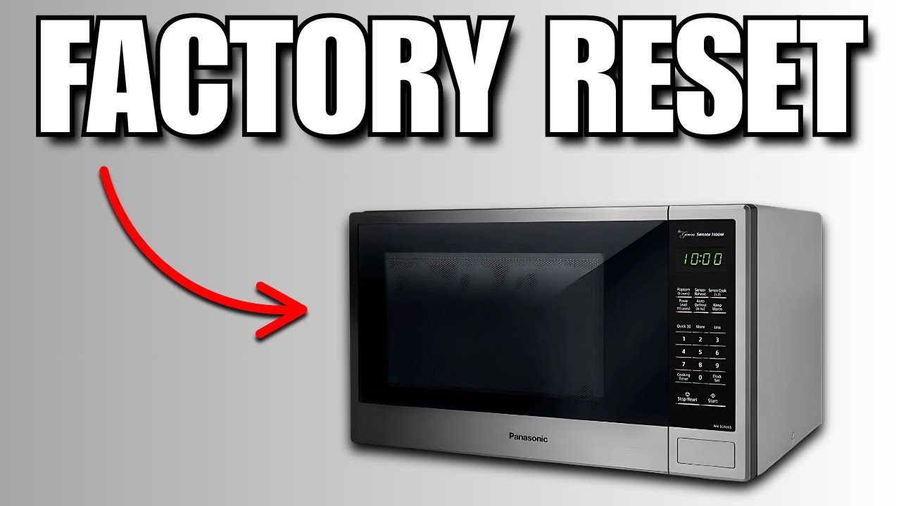 How To Factory Reset Your Panasonic Microwave Fast! 2025 - YouTube