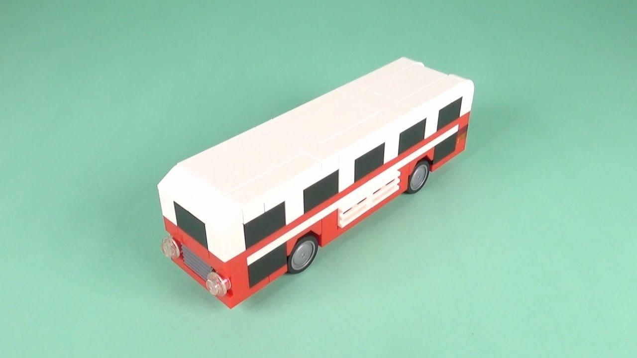 LEGO Wooden Bus Building Instructions - LEGO 60 years Classic "How To ...