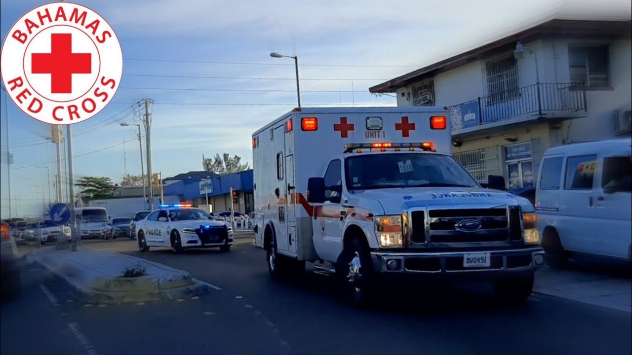 Bahamas Red Cross Ambulance Transporting 🚑 🚓💨 - YouTube