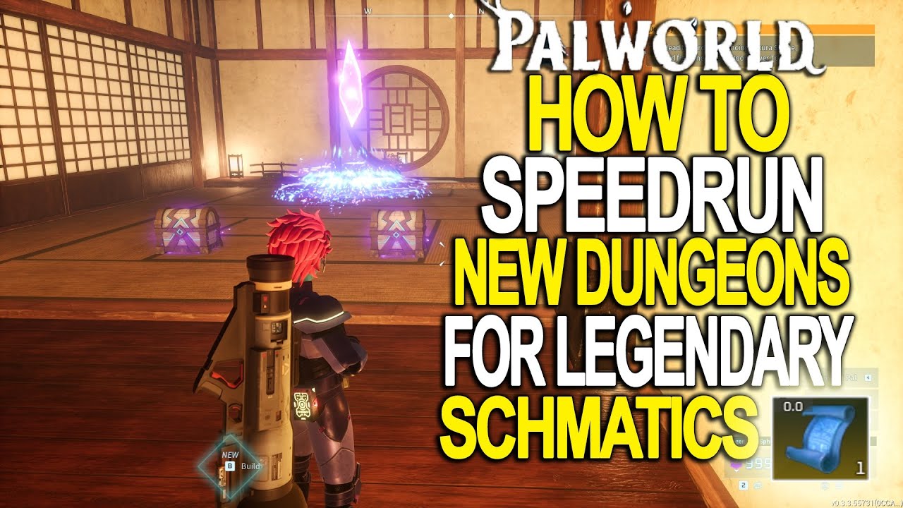 FASTEST Way To Get The NEW BROKEN Legendary Schematics I Palworld - YouTube