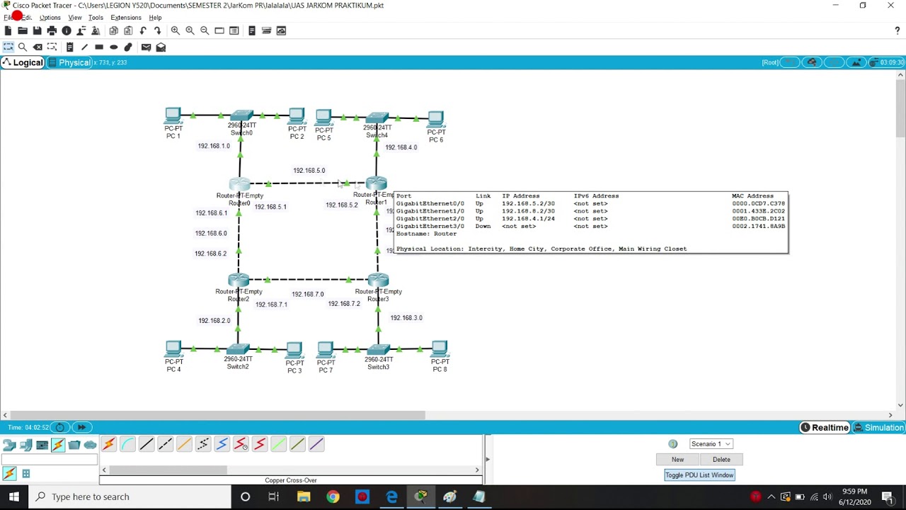 Muhammad Iqbal Riyadi 192410102052 UAS Jarkom - YouTube