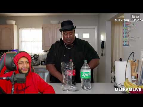 LILSKAMLIVE REACTRS TO "2 Liter SPROKE Chug! (Sprite & Coke Combo) In ...